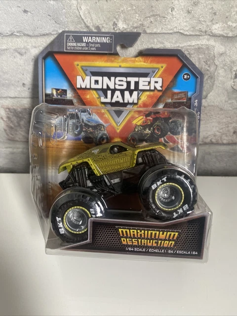 MONSTER JAM MAXIMUM Destruction 1:64 series 34 £17.35 - PicClick UK