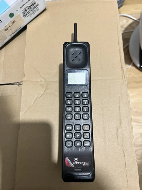 MOTOROLA 8800X PORTABLE Telephone Vintage Ultimate Del Boy Not 8500 £72 ...