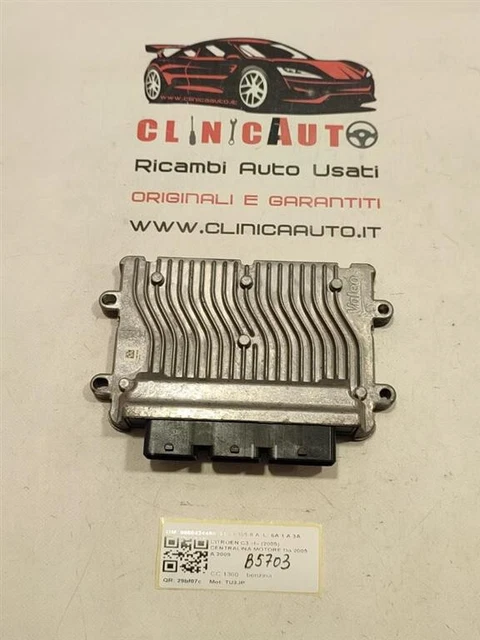 CENTRALINA MOTORE CITROEN C3 2° Serie 9665424480 21586539-8 A TU3JP ...