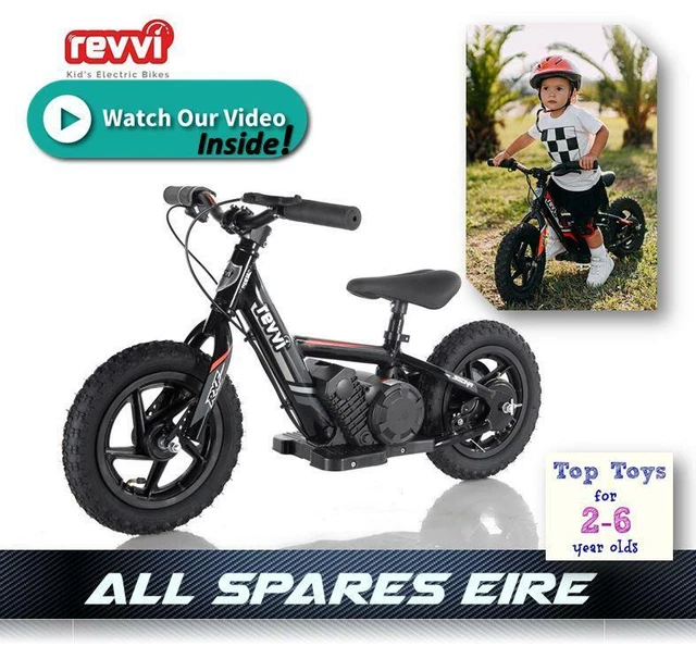 REVVI 12” LITHIUM-ION 24V Kids Electric Balance Bike Mx Motorbike ...