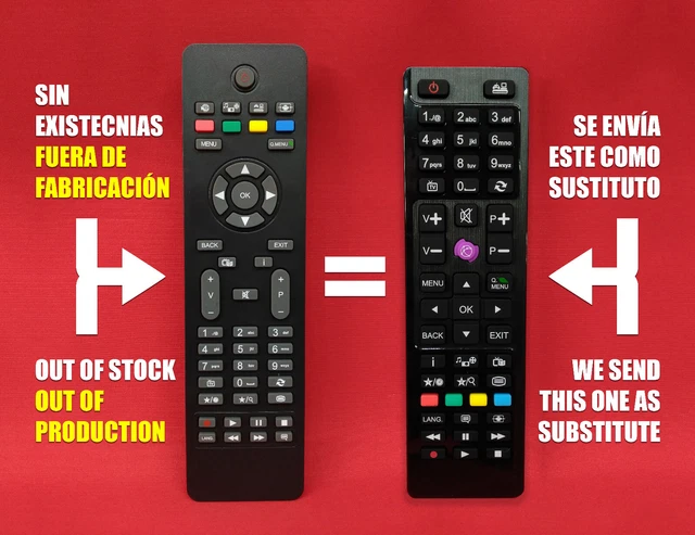 ORIGINAL TD SYSTEMS Remote Control // TV Model: K40dlv2f £32.81 ...