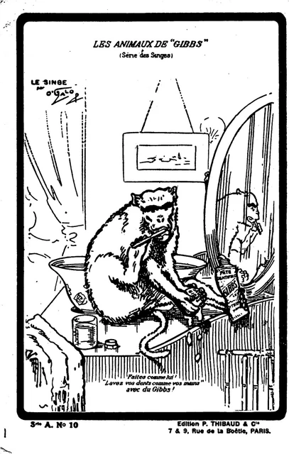 LES ANIMAUX DE GIBBS - Le singe 110072 EUR 1,30 - PicClick FR