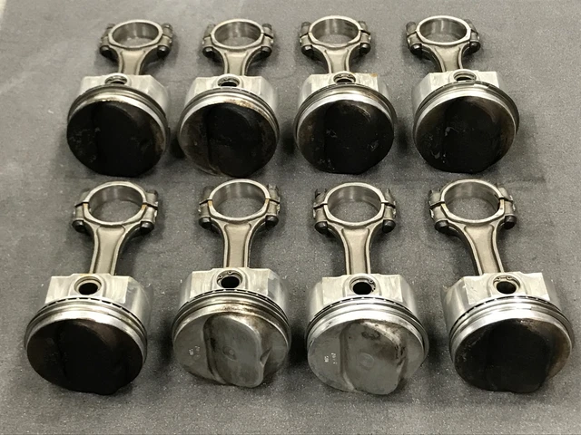 SBC 302 SPEED Pro #7001P Forged Std Chevy Pistons With Rods Chevrolet ...