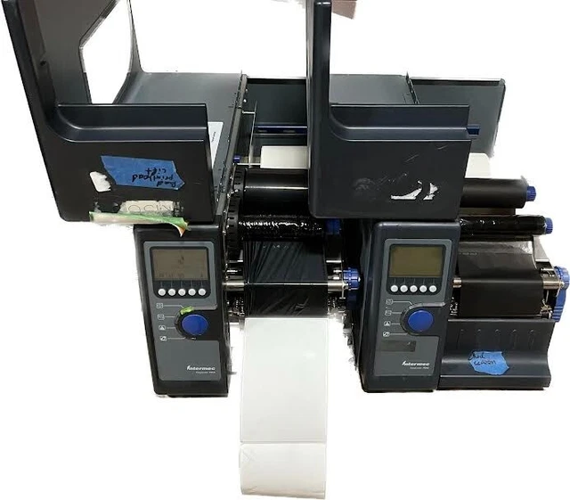 INTERMEC EASYCODER MODEL: PD42 Thermal Label Printer (LOT OF 2 ) $100. ...