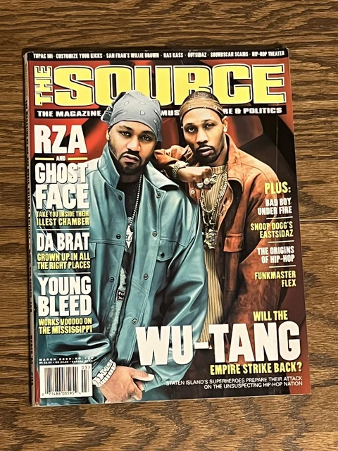 THE SOURCE MAGAZINE March 2000 #126 Ghostface Killah RZA Wu-Tang Clan ...