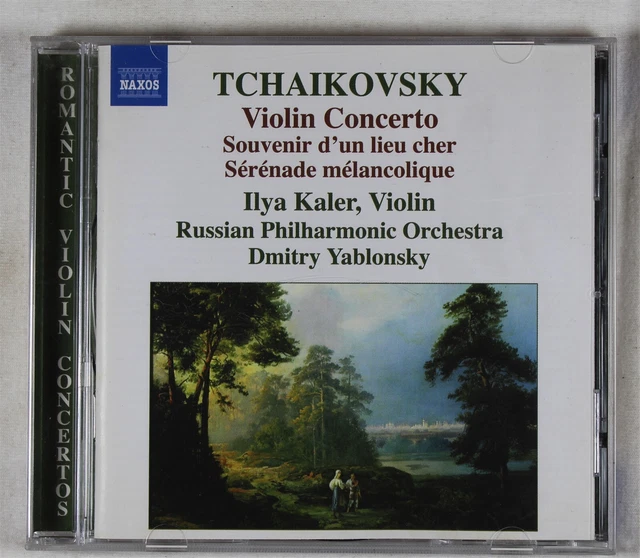 TCHAIKOVSKY VIOLIN CONCERTO Ilya Kaler Dmitry Yablonsky Russian Philharmonic CD EUR 18,62 ...