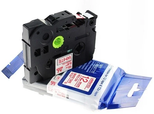 1234589 LAMINATO BLACK-WHITE 9mmx8m Brother Label#tZ-S221/tzE-S221 EUR ...