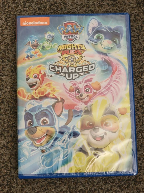 PAW PATROL MIGHTY Pups Charged Up DVD New Disc Animation Family Movie ...
