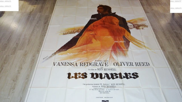 LES DIABLES ! ken russell rare affiche cinema geante 240X320cm 1971 EUR ...