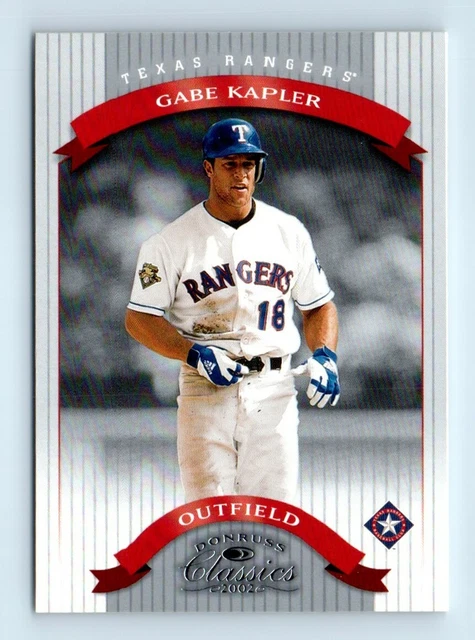 2002 DONRUSS CLASSICS Gabe Kapler Texas Rangers #91 EUR 2,07 - PicClick FR