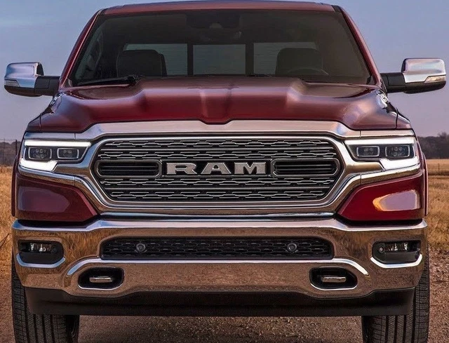 NEW 2019-2021 DODGE "RAM" 1500 DT CHROME Grille Nameplate / Letters ...