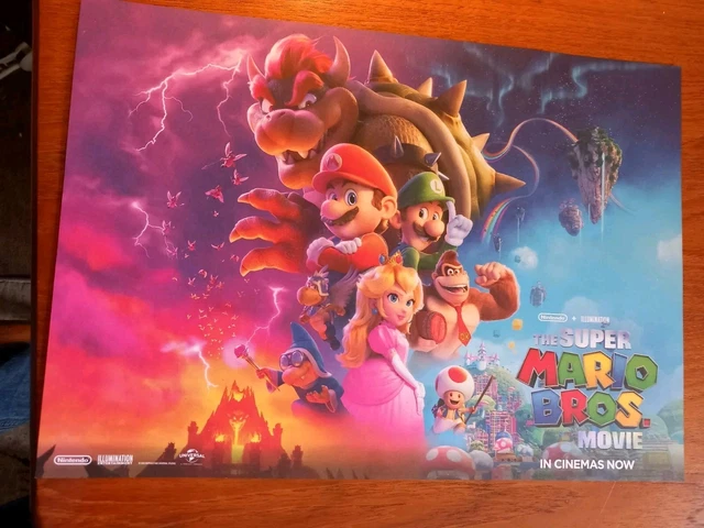 NINTENDO MOVIE ADVERTISING Poster For The Film, The Super Mario Bros. £ ...