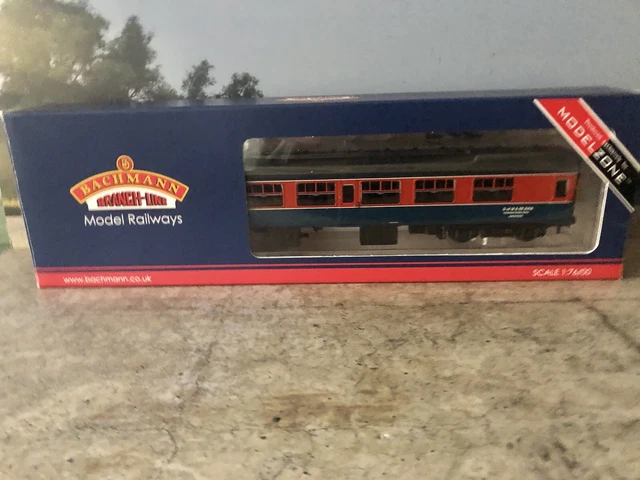 BACHMANN 39-330Z BR MK2 EX FK Coach Test Car 6. RTC Red/Blue Livery. OO ...