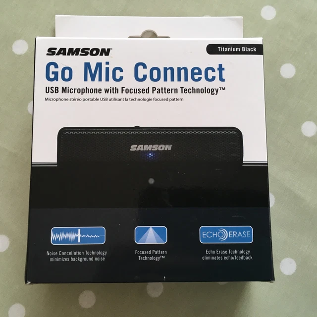 SAMSON GO MIC CONNECT USB Microphone with Focused Pattern Technology £ ...