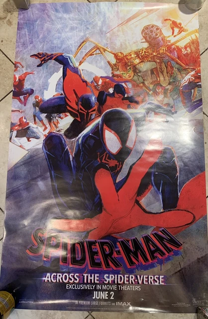 2023 SPIDER-MAN ACROSS THE SPIDER-VERSE EXCLUSIVE AMC MOVIE POSTER ...