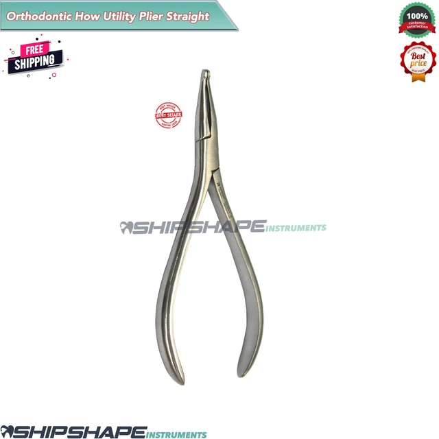 HOW PLIER STRAIGHT Orthodontic Dental Surgical Utility Archwires ...