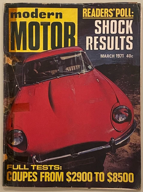 MARCH 71 JAGUAR E-Type Coupe Ford Capri GT V6 Austin Tasman Honda 7 ...