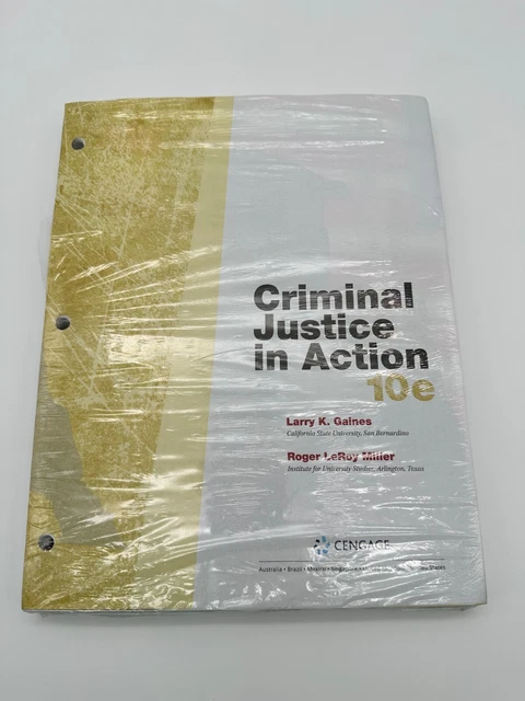 JUSTICE PÉNALE EN action 10e Larry Gaines Roger Miller NEUF SCELLÉ ...