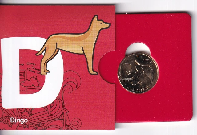 AUSTRALIAN: GREAT AUSSIE Coin Hunt 2 - 2021 $1 Alphabet Letter D Unc On ...