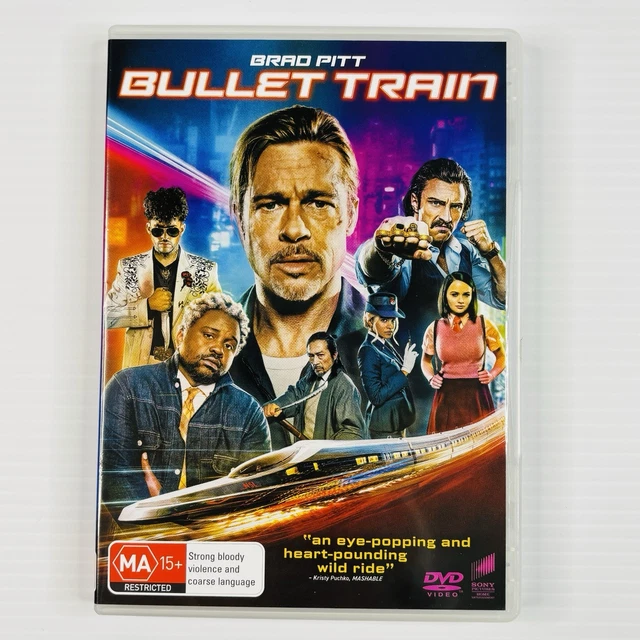 BULLET TRAIN DVD Region 4 PAL Tracked Postage 2022 Brad Pitt $14.99 ...