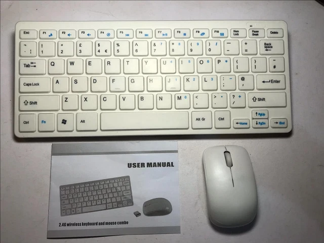 WIRELESS SMALL KEYBOARD With Mouse Set for SMART TV Panasonic TX ...