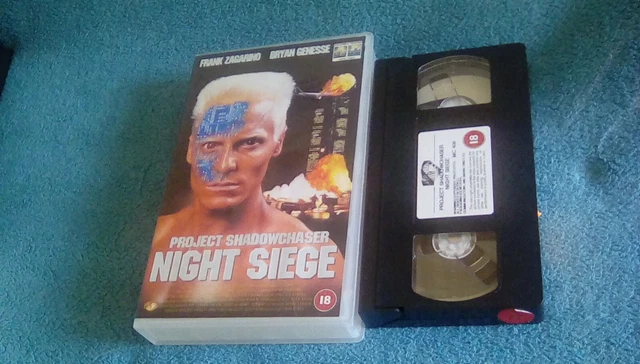 PROJECT SHADOWCHASER NIGHT Siege Vhs Big Box EX Rental £12.99 - PicClick UK
