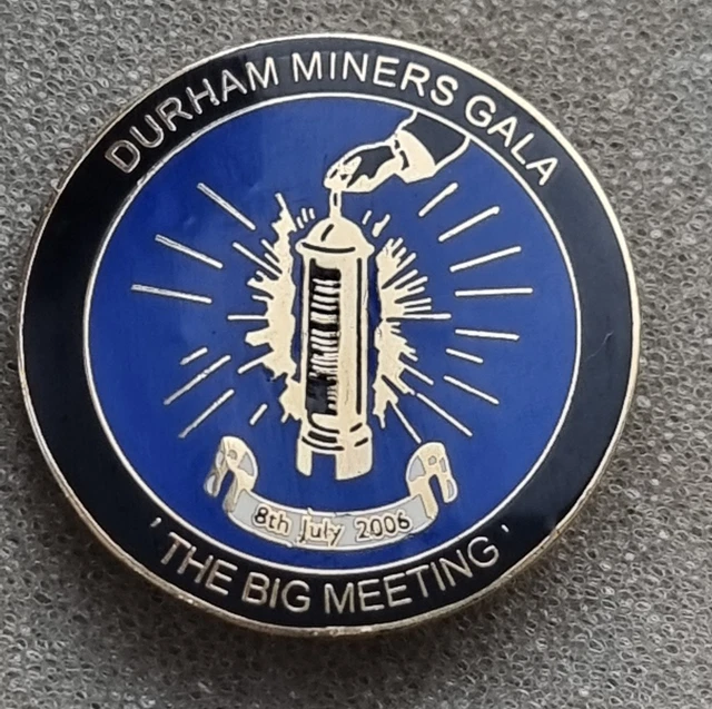 DURHAM GALA COLLIERY Mining Miners Strike 1984 NUM Badge £12.92 ...