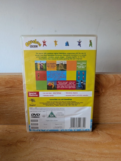 TELETUBBIES: LOOK! DVD (2003) cert Uc CBeebies Children's BBC RARE £15. ...