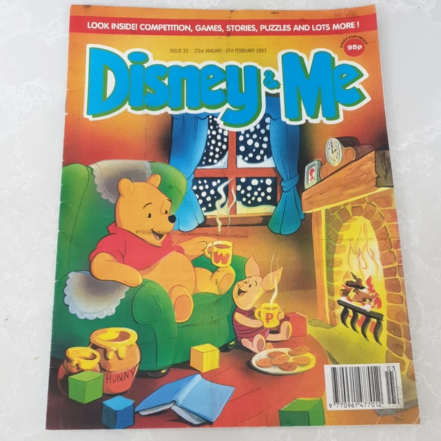 DISNEY AND ME Magazine - Issue 33 - 23 January 1993 £3.28 - PicClick UK