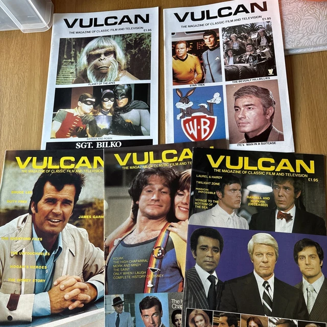 VULCAN - THE Magazine Of Classic Film And Television Bundle (x5) £26.72 ...