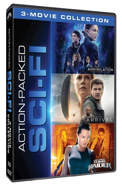 ACTION PACKED SCI-FI 3-Movie Collection (DVD) Amy Adams Angelina Jolie ...