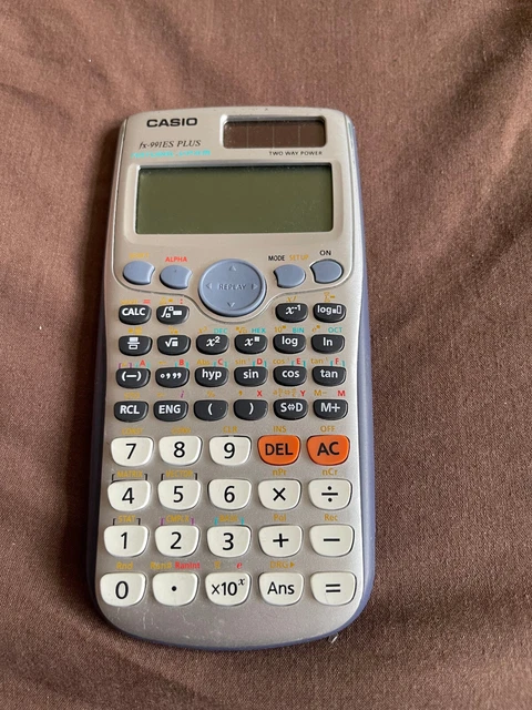 ORIGINAL CASIO FX-991ES Plus Scientific Calculator Natural V.P.A.M Two ...