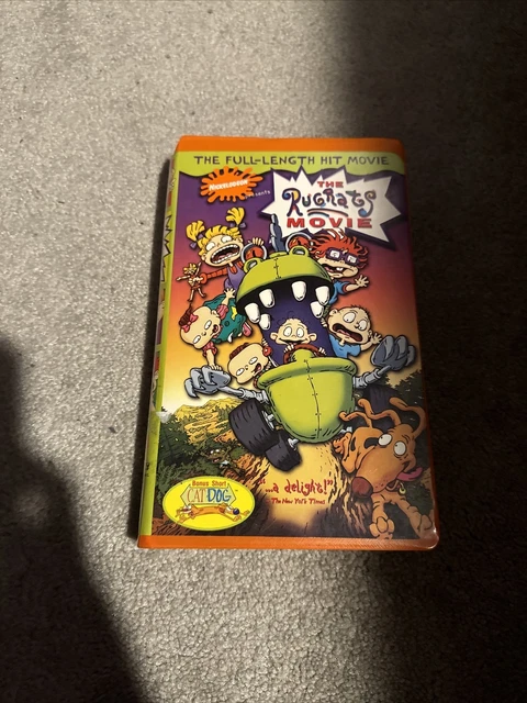 1998 NICKELODEON THE Rugrats Movie VHS Orange Clamshell Case Fast ...