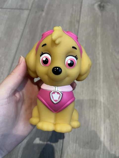 PAW PATROL SKYE Working Light Up Figure Night Light Changing Colour ...