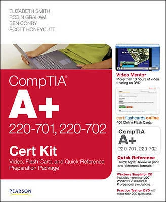 COMPTIA A+ CERT Kit 220-701, 220-702: Video, Flash Card, and Quick ...