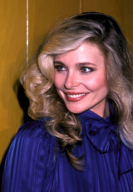 PRISCILLA BARNES AT the Three's Company Press Luncheon, Beve - 1981 Old ...