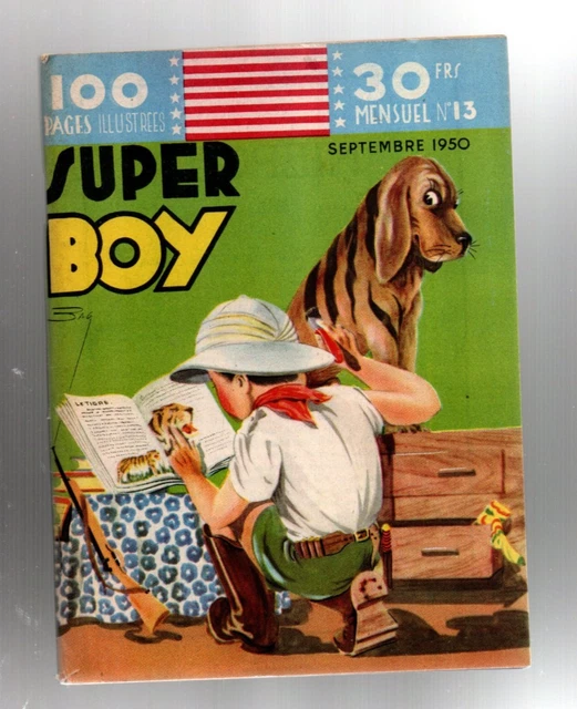 SUPER BOY N°13 - Impéria SEPTEMBRE 1950. TBE (PF43) EUR 8,00 - PicClick FR