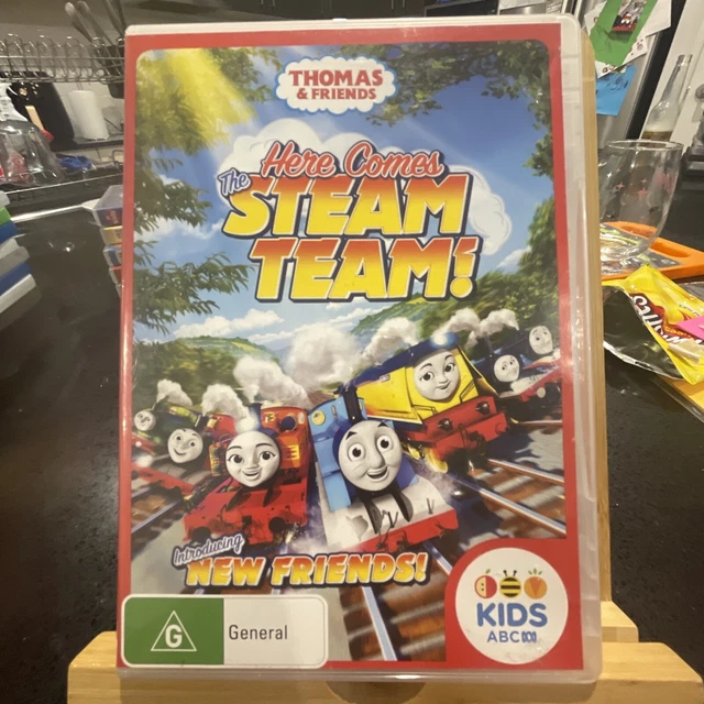 THOMAS & FRIENDS: Here Comes the Steam Team DVD (2018) Region 4 Rare £ ...
