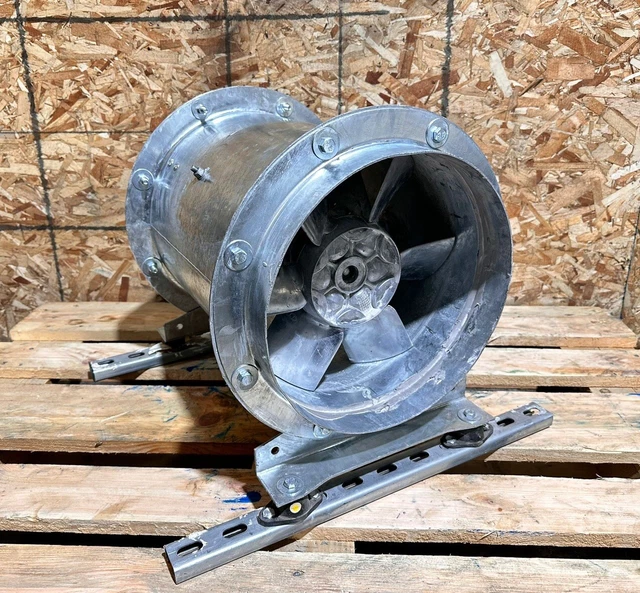 WOODS 3-PHASE EXTRACTOR Axial Fan 0.58kW Exhaust Ventilation Spray ...