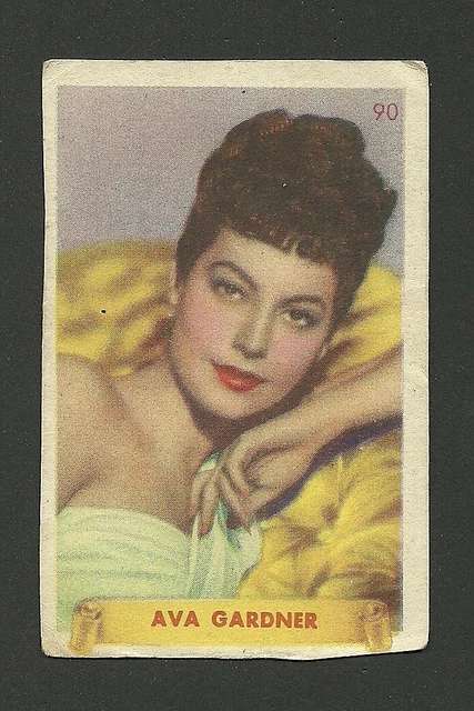 AVA GARDNER VINTAGE 1950s Spanish Movie Film Star Card $12.95 - PicClick CA