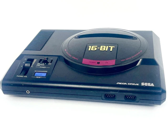 MEGA DRIVE CONSOLE only HAA-2510 Genesis Sega Game NTSC-J Tested Japan ...