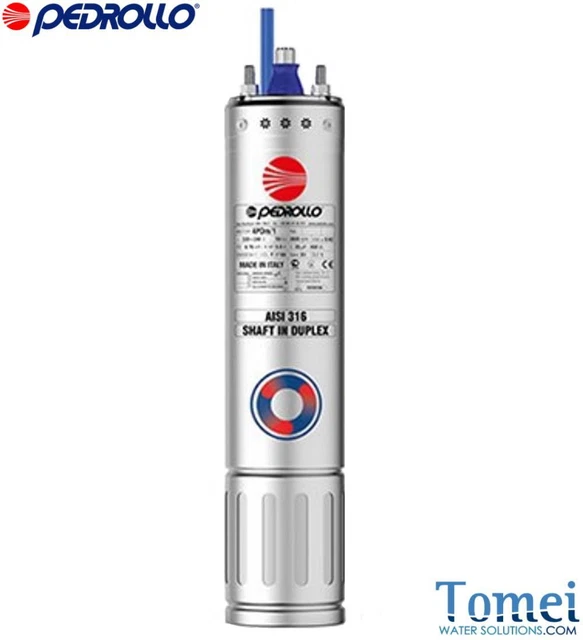 PIÈCES DÉTACHÉES MOTEUR pompe FORAGE 4" Triphasé 10HP immergée PEDROLLO ...