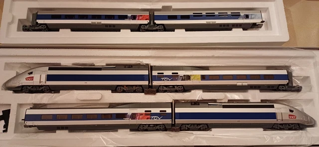 MÄRKLIN TGV POS 6 éléments (37790 + 43440) mfx, son, état neuf EUR 690 ...