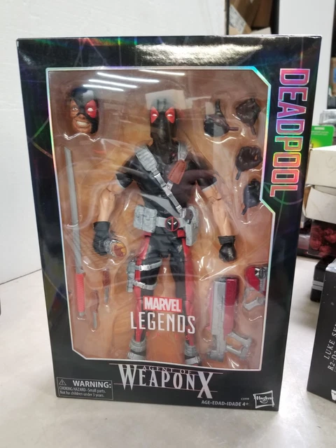 2017 HASBRO MARVEL Legends 12 inch Deadpool Agent of Weapon X Action ...