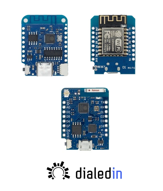WEMOS D1 MINI/MINI Pro ESP8266 IoT Wireless Arduino Compatible Module ...