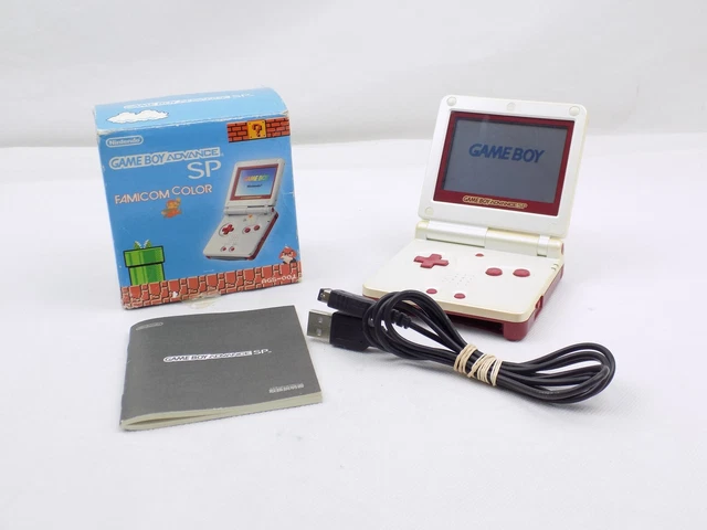BOXED GAME BOY Advance SP Famicom Color Edition Nintendo Gameboy GBA /2 ...