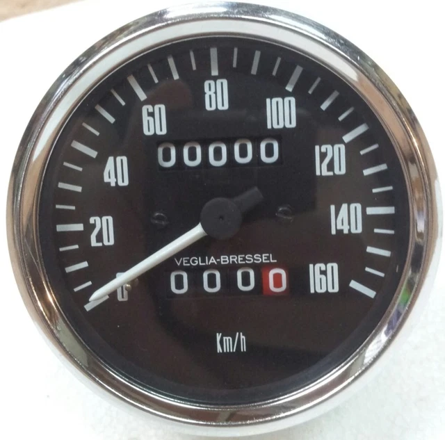 COMPTEUR BULTACO ALPINA Veglia Speedometer + Speedocable 820Mm EUR 194 ...