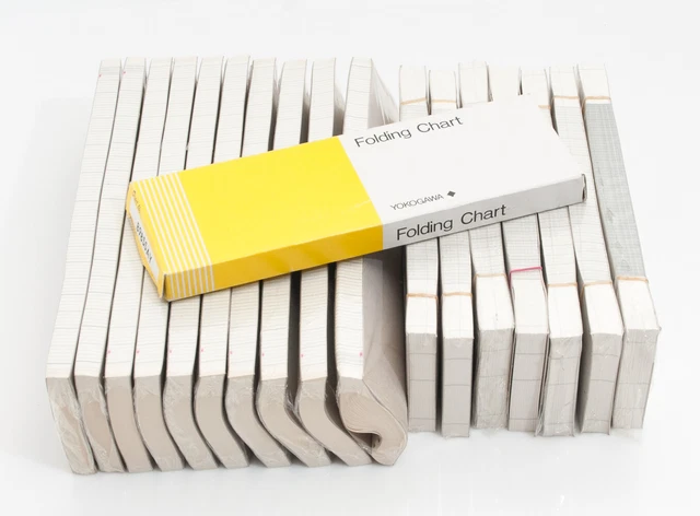 CONVOLUTE YOKOGAWA FOLDING Charts 18Stk. Divers Types EUR 99,83 ...