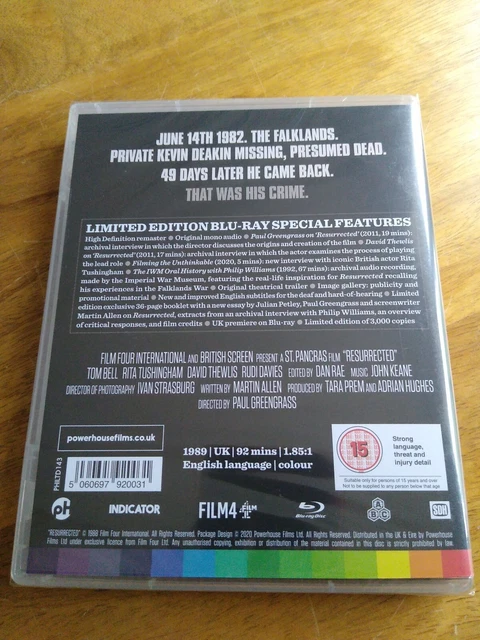 RESURRECTED (BLU-RAY, 2020) Indicator Ltd Edition with Booklet. New ...