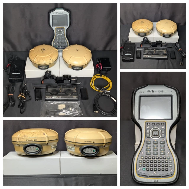 TRIMBLE R8 MODEL 3 GPS Glonass GNSS RTK Base/Rover Receivers TSC3 ...